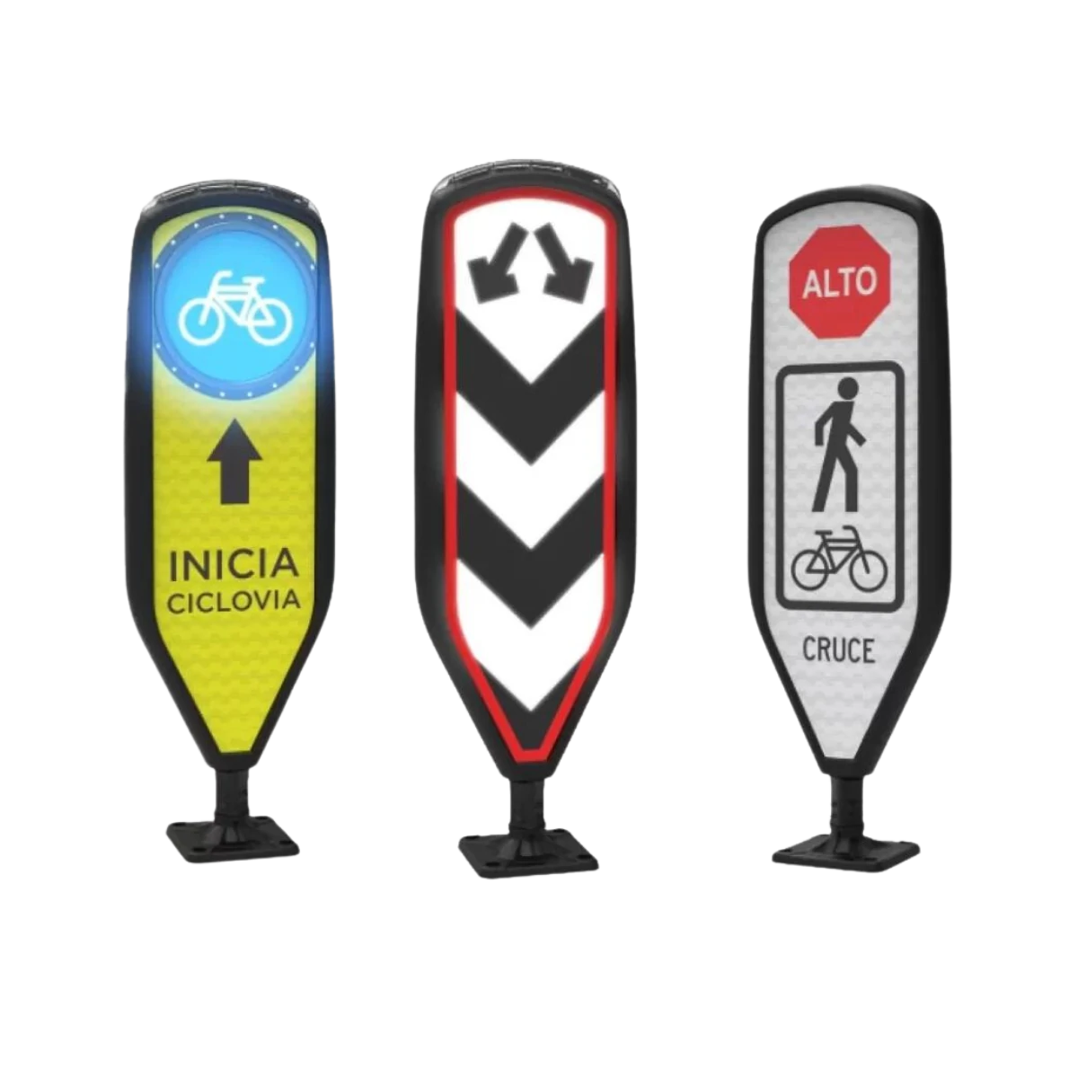 Paleta Unix Base Abatible | Traficiudad SA de CV